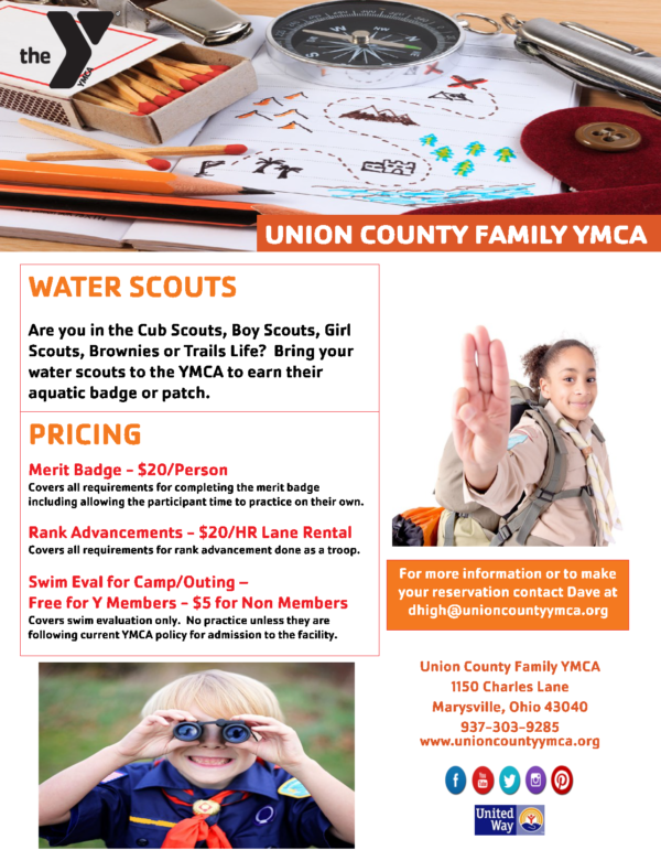 Water Scouts – UNION COUNTY FAMILY YMCA