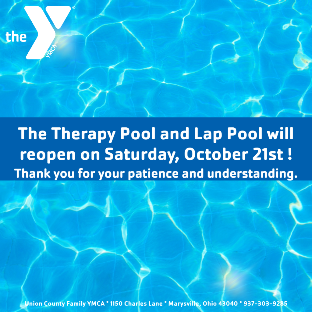 Therapy and Lap Pool open (1) – UNION COUNTY FAMILY YMCA